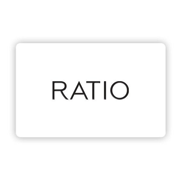 Gift Card – Ratio